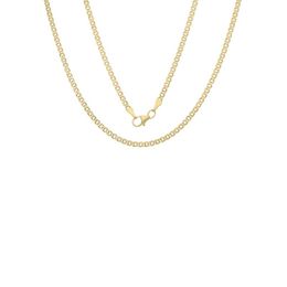 Firetti Damen Goldkette &raquo;Schmuck Geschenk Gold 375 Halsschmuck Halskette Goldkette Tigerauge&laquo; gold 50, Gelbgold 375, B: 2,5mm