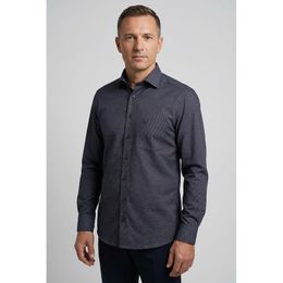 OLYMP Herren OLYMP Businesshemd &raquo;Luxor modern fit&laquo; ganz feine Struktur blau 41, N-Gr