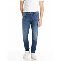 Replay Herren Slim-fit-Jeans &raquo;ANBASS&laquo; blau 36, L&auml;nge 34