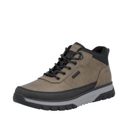 Rieker Herren Schn&uuml;rboots Outdoorboots, Sneakerboots mit wasserabweisender TEX-Membran braun 46