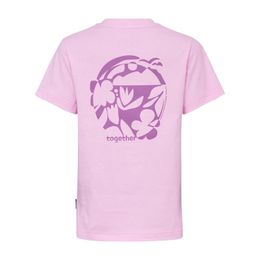 Vaude Kinder Vaude Print-Shirt &raquo;Kids Lezza T-Shirt&laquo; f&uuml;r Kinder und Jugendliche, sportlicher Stil, Kurzarm-Design rosa 134/140