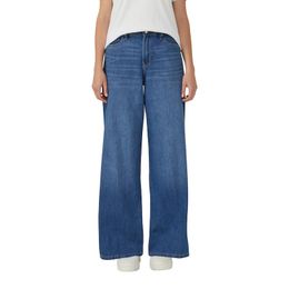 s.Oliver Damen s.Oliver Schlagjeans &raquo;SURI&laquo; mit Stretch-Anteil blau 34, L&auml;nge 32