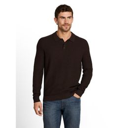 Tom Tailor Herren Tom Tailor Polokragenpullover unifarben / Reine Baumwolle XXL