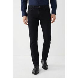 OLYMP Herren OLYMP 5-Pocket-Jeans &raquo;Oskar&laquo; schwarz 34, L&auml;nge 32