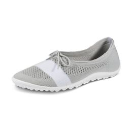 Leguano Damen Barfu&szlig;schuh &raquo;STLYE PEAR&laquo; Slipper, Freizeitschuh, Bequemschuh verst&auml;rkt das taktile Empfinden grau 43