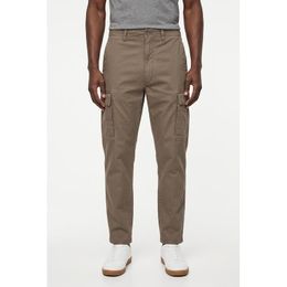 Jack & Jones Jack & Jones Herren Cargohose &raquo;JPSTKANE FRANK CARGO NOOS&laquo; Baumwollmischung, locker geschnitten beige 30, L&auml;nge 34