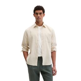 Marc O'Polo Marc O'polo Herren Marc O'Polo Leinenhemd im klassisch cleanen Look beige XXL, N-Gr