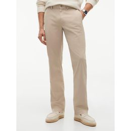 Tommy Hilfiger Herren Chinohose &raquo;CORE DENTON ESSENTIAL&laquo; Straight Fit, Baumwolle mit Stretch beige 34, L&auml;nge 34