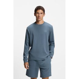 Hugo Underwear Herren HUGO Underwear Pyjamaoberteil &raquo;Austin LS Shirt&laquo; blau XL (54)