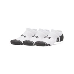 Under Armour Herren Sneakersocken &raquo;NEW UA PERF TECH 3PK NS&laquo; Packung, 3 Paar tlg. 3er-Pack, Sneakersocken-Form, sportlicher Stil schwarz-wei&szlig; XL