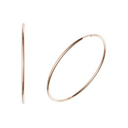 Firetti Damen Paar Creolen &raquo;Schmuck Geschenk Silber 925 2,0 mm breit&laquo; Made in Germany rosa 60, Silber 925 (Sterlingsilber)