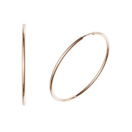 Firetti Damen Paar Creolen &raquo;Schmuck Geschenk Silber 925 2,0 mm breit&laquo; Made in Germany rosa 50, Silber 925 (Sterlingsilber)