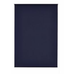 K-home Seitenzugrollo &raquo;Klemmfix-Rollo&laquo; Lichtschutz ohne Bohren 1 St&uuml;ck blau Polyester 150cm, 40cm