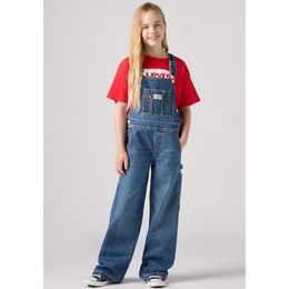 Levi's Kids M&auml;dchen Levi's Kids Jeanslatzhose &raquo;LVG BAGGY BARREL OVERALL&laquo; for GIRLS blau 14 (158), N-Gr