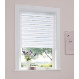 OTTO home Doppelrollo &raquo;MARANO&laquo; Lichtschutz Sichtschutz Verdunkelung ohne Bohren freih&auml;ngend Rollo, Fixma&szlig;, Bestseller mit Klemmtr&auml;gern, f&uuml;r Fenster & 