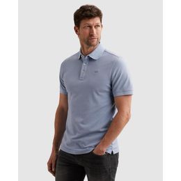 PME-Legend Pme Legend Herren PME LEGEND Poloshirt &raquo;Short sleeve polo pique garment dyed&laquo; Piqu&eacute; aus trageangenehmer Baumwolle L