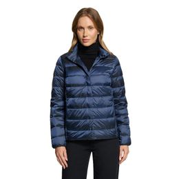 Betty Barclay Damen Steppjacke ohne Kapuze mit Stehkragen blau 36