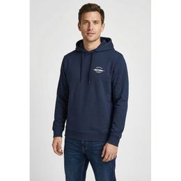 Jack & Jones PlusSize Jack & Jones Plussize Herren Jack & Jones PlusSize Kapuzensweatshirt &raquo;JJBRANDON SWEAT HOOD PLS&laquo; blau 5XL