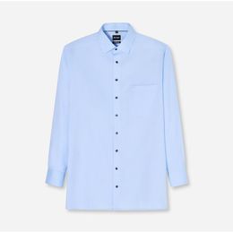 OLYMP Herren OLYMP Langarmhemd &raquo;Big & Tall&laquo; New Kentkragen, comfort fit blau 49, N-Gr