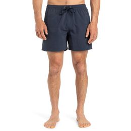 Quiksilver Herren Badeshorts &raquo;EVERYDAY VOLLEY 15&laquo; unifarbene Optik, mit kontrastfarbenen Details, Straight-Leg-Passform blau L, N-Gr