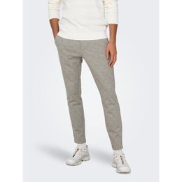 Only & Sons Only & Sons Herren ONLY & SONS Chinohose &raquo;ONSMARK SLIM CHECK 020919 PANT NOOS&laquo; grau 31, L&auml;nge 30
