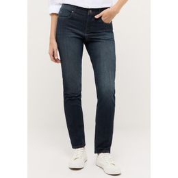 Angels Damen Angels Straight-Jeans &raquo;CICI&laquo; in Slim Fit-Passform blau 38, L&auml;nge 28