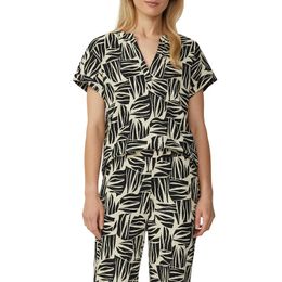 s.Oliver Damen s.Oliver T-Shirt mit &uuml;berschnittenen Schultern schwarz 36