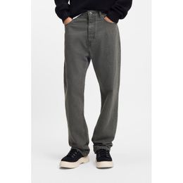 Hugo Herren Hugo Loose-fit-Jeans &raquo;Nate&laquo; loose fit grau 31, L&auml;nge 32