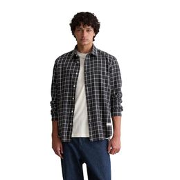 Marc O'Polo Marc O'polo Denim Herren Marc O'Polo DENIM Langarmhemd Businesshemd, Kentkragen, garngef&auml;rbtes Karomuster, regular fit M, N-Gr