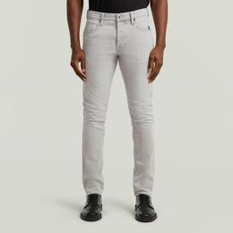 G-Star Raw G-Star Herren G-STAR Slim-fit-Jeans &raquo;3301 Slim&laquo; mit toller Waschung und Elasthan grau 33, L&auml;nge 36