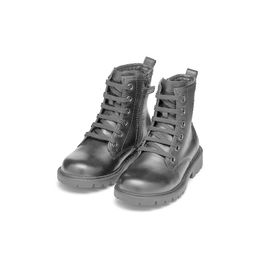 Geox M&auml;dchen Schn&uuml;rboots &raquo;J SHAYLAX GIRL&laquo; Klassischer Schn&uuml;rboots, Gr&ouml;&szlig;enschablone zum Download schwarz 28