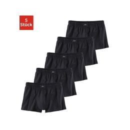 H.I.S. H.I.S Kinder Boxer &raquo;Boxershorts f&uuml;r Jungen&laquo; Packung, 5 Stk. farblich sortiert oder nur schwarz schwarz 176, 5 Stk.