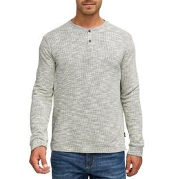 INDICODE Herren Langarmshirt &raquo;INVitus&laquo; grau S