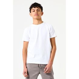 Garcia Jungen T-Shirt f&uuml;r Kids, mit Stretch wei&szlig; 140/146