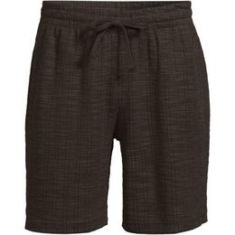 LANDS' END Schlupf-Shorts mit Struktur f&uuml;r Herren, Herren, size: regular, Braun, Baumwolle/Polyester, by Lands' End