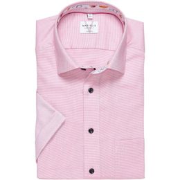 MARVELIS Herren MARVELIS Kurzarmhemd modern fit, b&uuml;gelfrei, Businesshemd 41, N-Gr