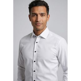 OLYMP Herren OLYMP Businesshemd &raquo;Luxor modern fit&laquo; mit extra langen &Auml;rmeln grau 41, Verl&auml;ngerter Arm