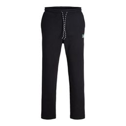 Jack & Jones Jack & Jones Herren Sweathose &raquo;JPSTKANE BUSTER SWEAT PANTS BTS&laquo; Baumwollmischung, locker geschnitten schwarz M, N-Gr