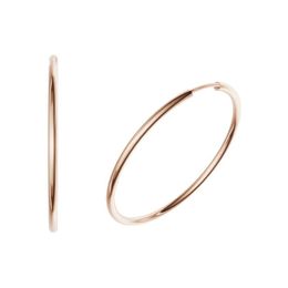 Firetti Damen Paar Creolen &raquo;Schmuck Geschenk Silber 925 2,0 mm breit&laquo; Made in Germany rosa 40, Silber 925 (Sterlingsilber)