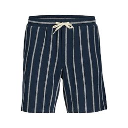 Jack & Jones PlusSize Jack & Jones Plussize Herren Jack & Jones PlusSize Sweatshorts &raquo;JPSTJAIDEN COBA STRIPE JOG SHORT SN PLS&laquo; blau 44, N-Gr