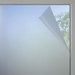 Gardinia Fensterfolie 1 Stk. halbtransparent glatt statisch haftend filtert UV-Licht wei&szlig; PVC B/L: 45cm x 150cm