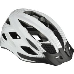 FISCHER BIKE FISCHER Fahrrad Fahrradhelm &raquo;Urban Lano L/XL&laquo; Verstellbarer Innenring-System; mit beleuchtetem Innenring-System wei&szlig; L/XL Kopfumfang: 58cm - 61cm 