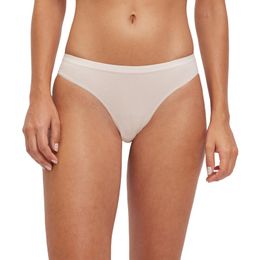 Falke Damen Falke Slip &raquo;Daily Climate Control&laquo; elastischer Logobund, Cotton-Mix, weich beige M