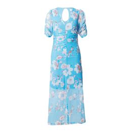 Moves Kleid 'Glitera' Damen Gr&ouml;&szlig;e 34 hellblau / rosa / pastellpink Sommerkleid