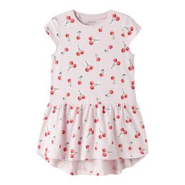 name it M&auml;dchen Jerseykleid &raquo;NMFVIGGA CAPSL DRESS F1 NOOS&laquo; Baumwolle, regular fit 128, N-Gr
