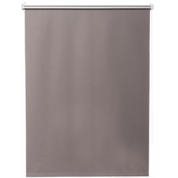 K-home Seitenzugrollo &raquo;Thermo Klemmfix-Rollo&laquo; verdunkelnd energiesparend ohne Bohren 1 St&uuml;ck silber Polyester 150cm, 105cm