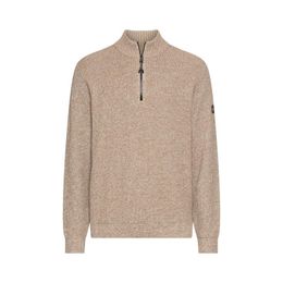 Camel Active Herren Camel Active Troyer mit Logo Stickerei am Arm beige M