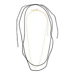 Pilgrim Kette Damen Gr&ouml;&szlig;e One Size gold / schwarz