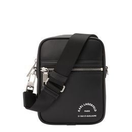K by KARL LAGERFELD Karl Lagerfeld Umh&auml;ngetasche Herren Gr&ouml;&szlig;e One Size schwarz / wei&szlig;