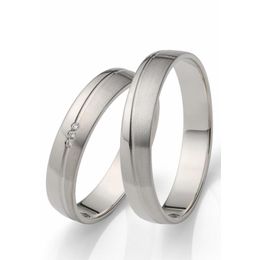 Firetti Unisex Trauring &raquo;Schmuck Geschenk Gold 375 Hochzeit Ehering "LIEBE"&laquo; Made in Germany, wahlweise mit oder ohne Brillanten wei&szlig; 23, ohne 